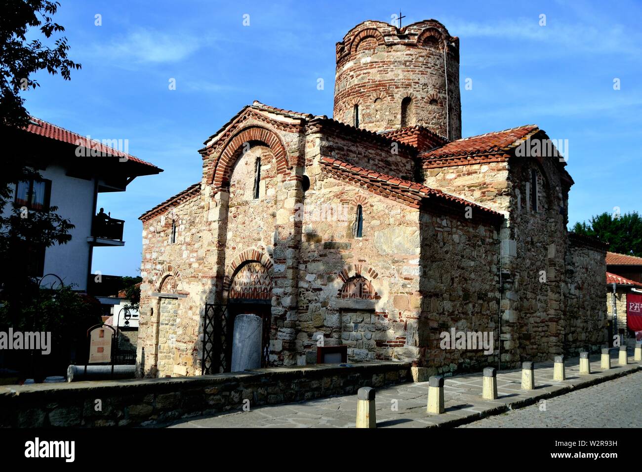 Ruins of Church St John Baptist in NESSEBAR - Black Sea - BULGARIA ...