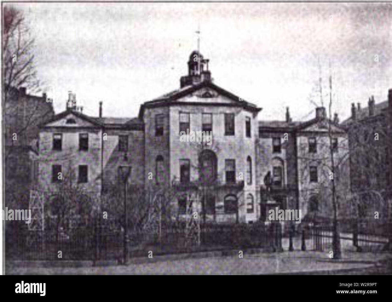 Boston's Second City Hall 1841-1865 Stock Photo - Alamy