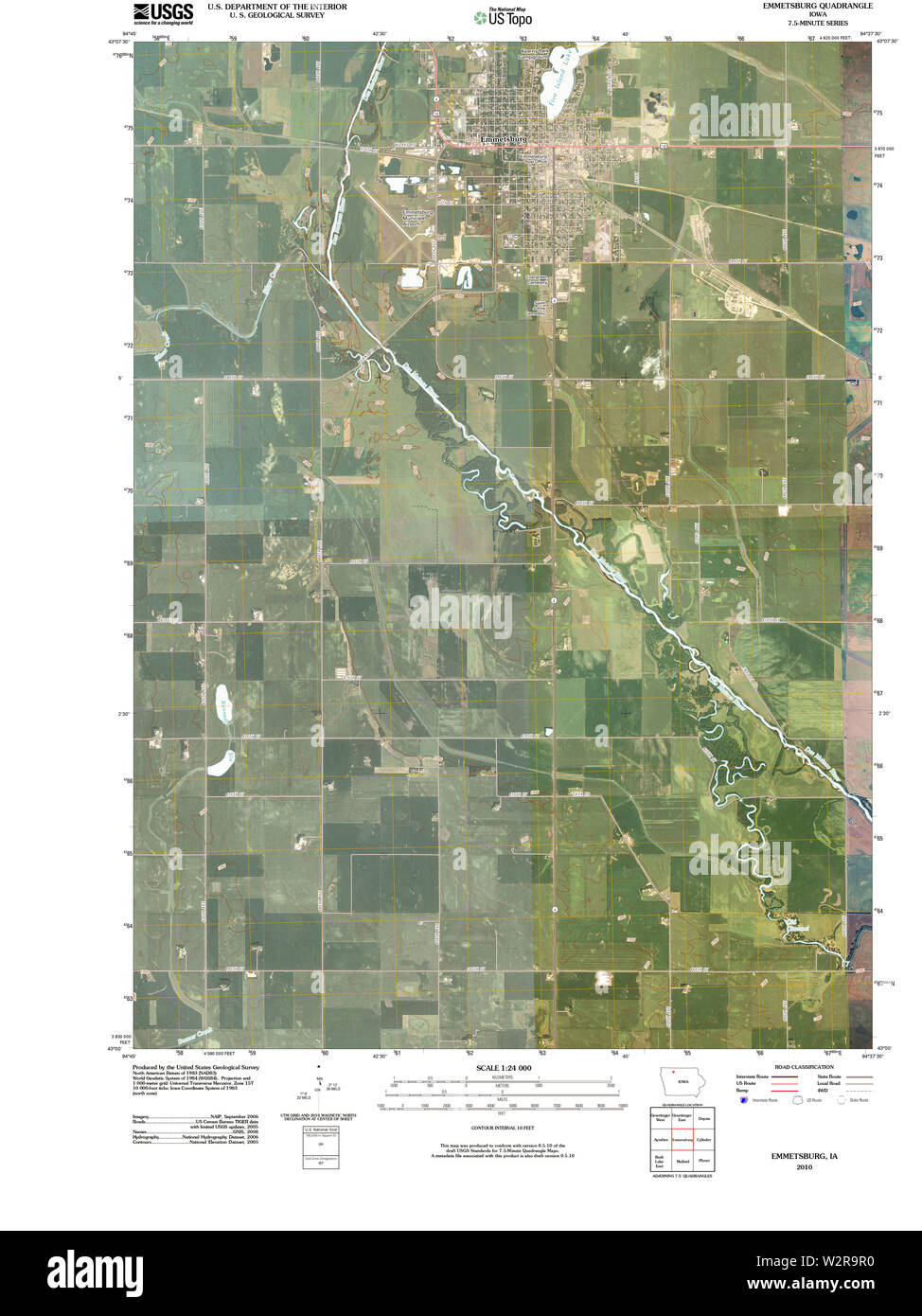 Emmetsburg iowa hi-res stock photography and images - Alamy