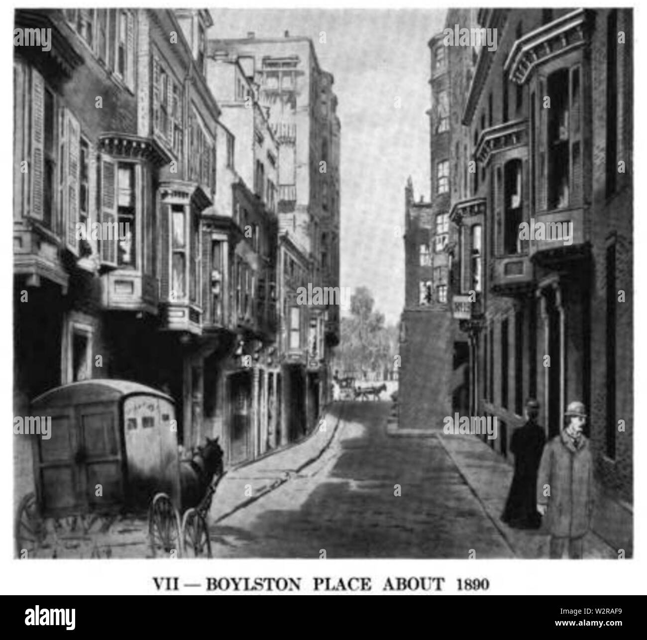 Boston street view Cut Out Stock Images & Pictures - Alamy