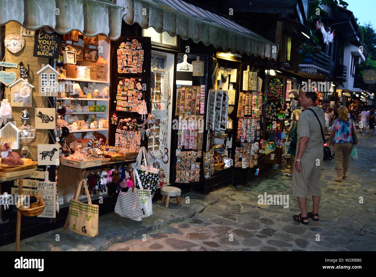 Souvenirs nessebar black sea bulgaria hi-res stock photography and ...