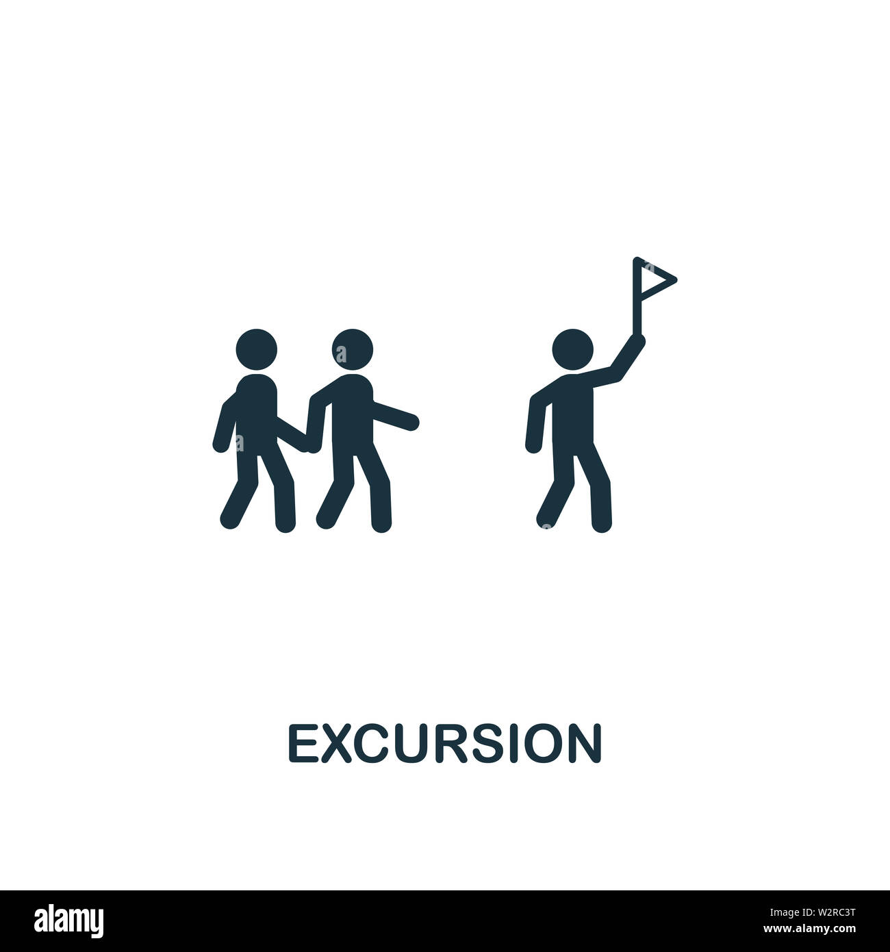 Excursion icon. Creative element design from tourism icons collection ...