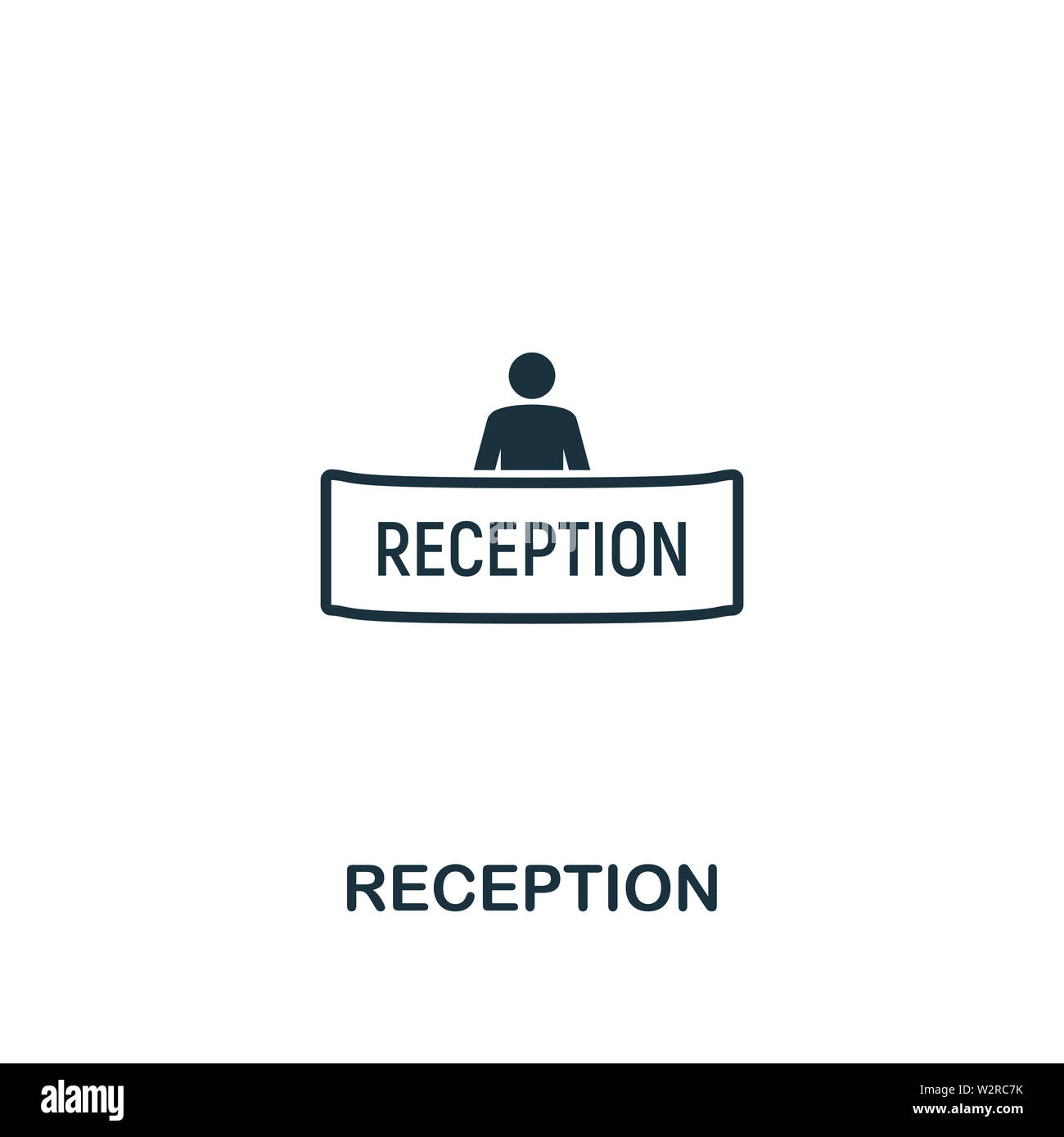 Reception icon hi-res stock photography and images - Alamy
