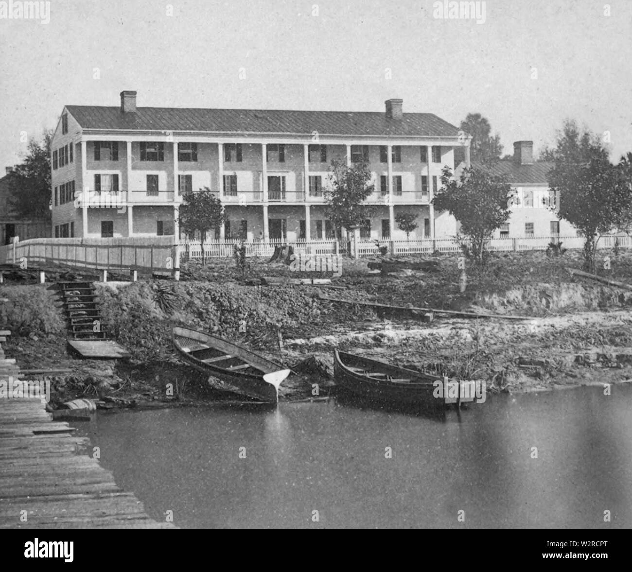 Brock House - Enterprise, Florida -A F Styles - c 1875 Stock Photo - Alamy