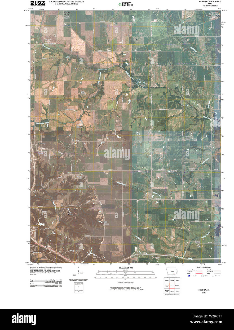 Farson map Cut Out Stock Images & Pictures - Alamy