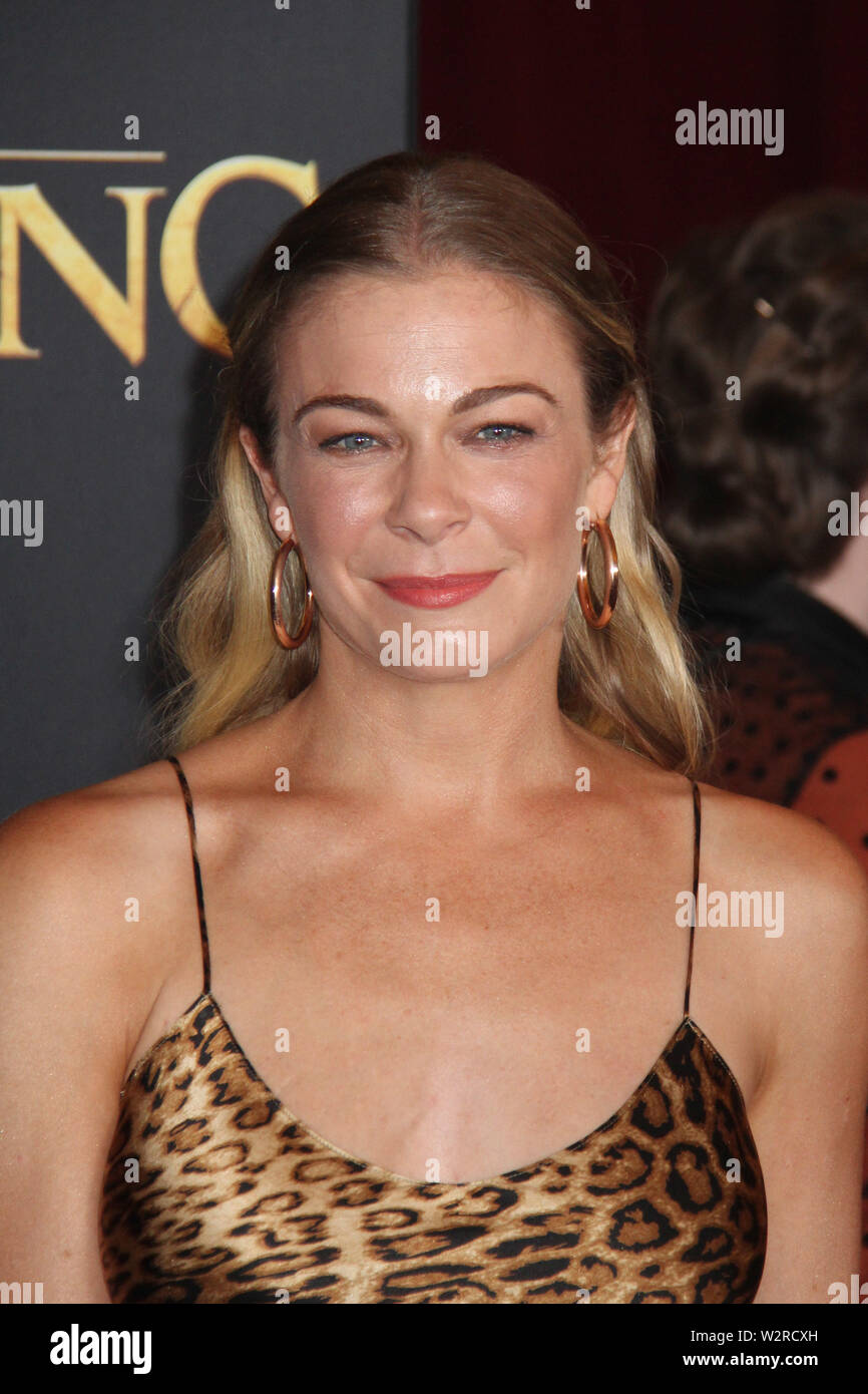 LeAnn Rimes 07/09/2019 “The Lion King” Premiere held at Dolby Theatre ...