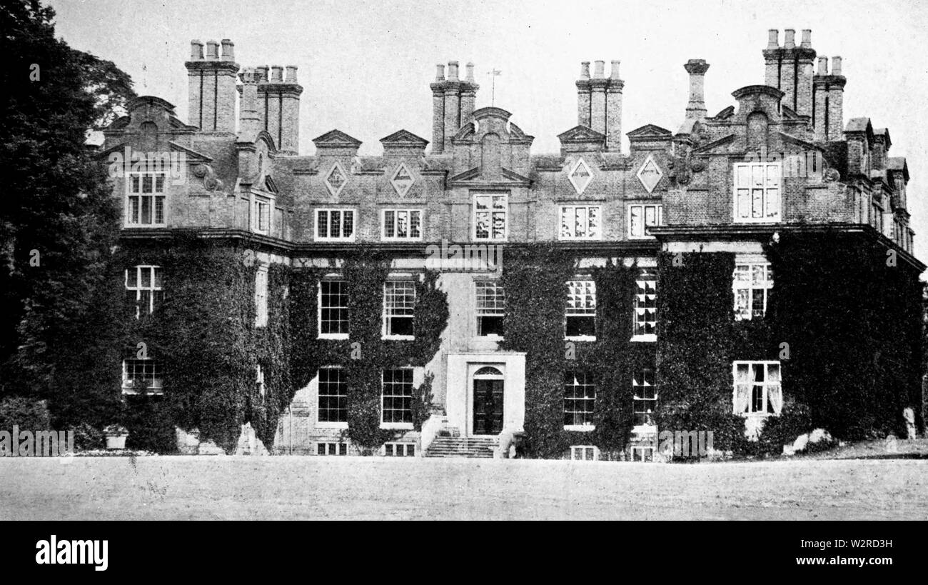 Broome Park, Kent, Kirchener's country residence Stock Photo - Alamy