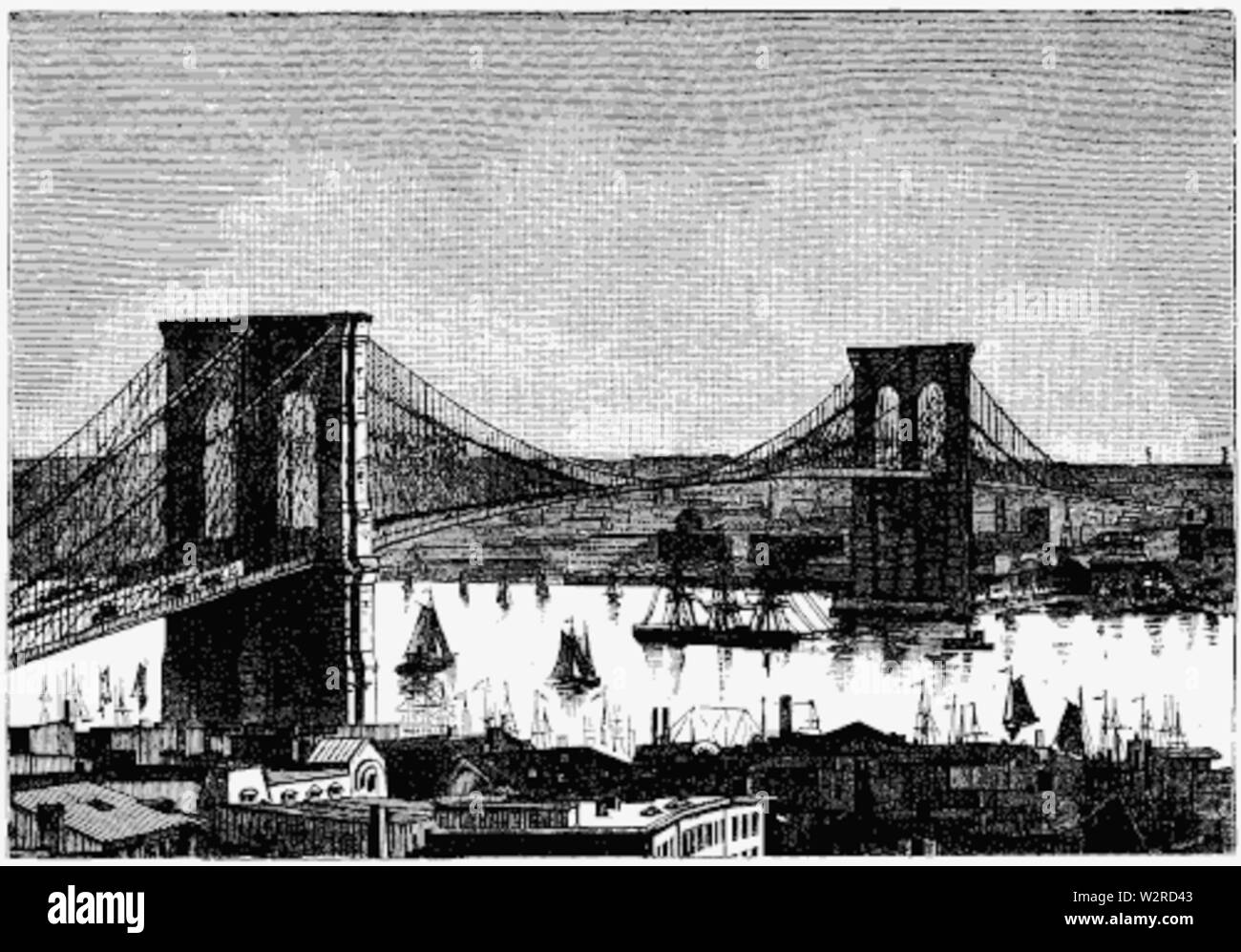 1890 brooklyn bridge hi-res stock photography and images - Alamy