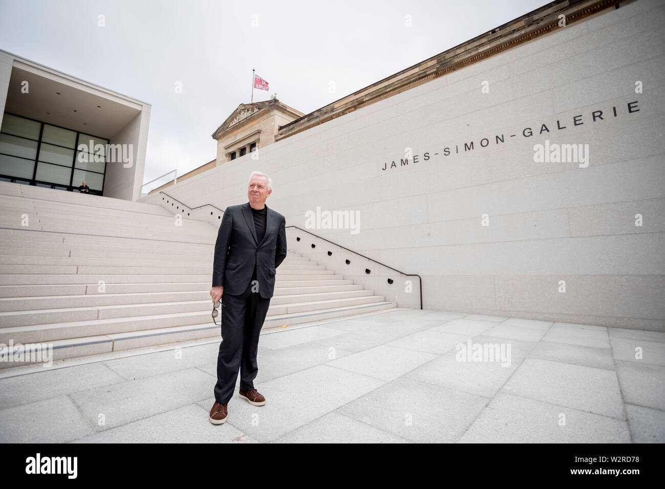 Berlin, Germany. 10th July, 2019. David Chipperfield, architect of the ...