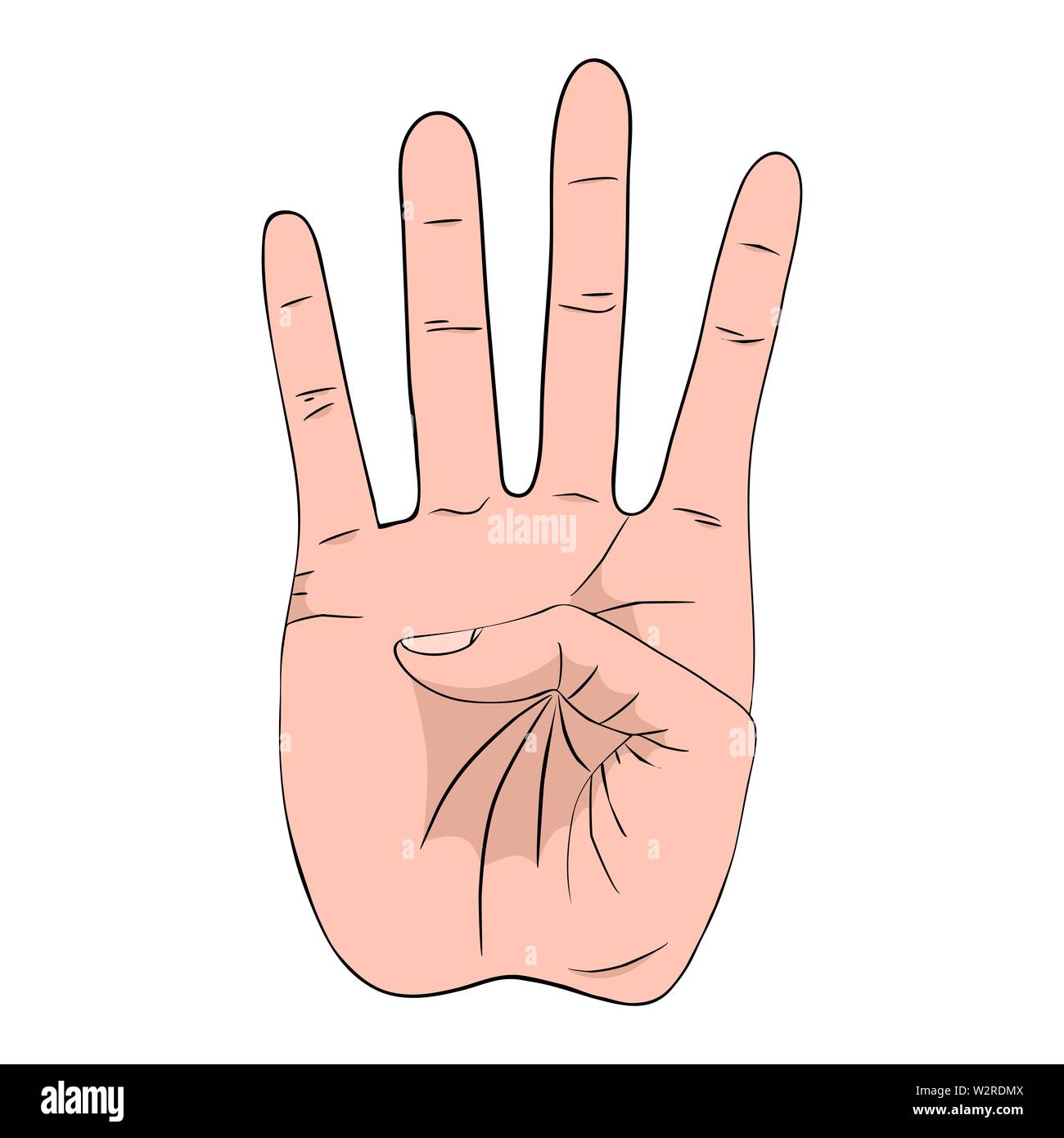 Four signal Stock Vector Images - Alamy