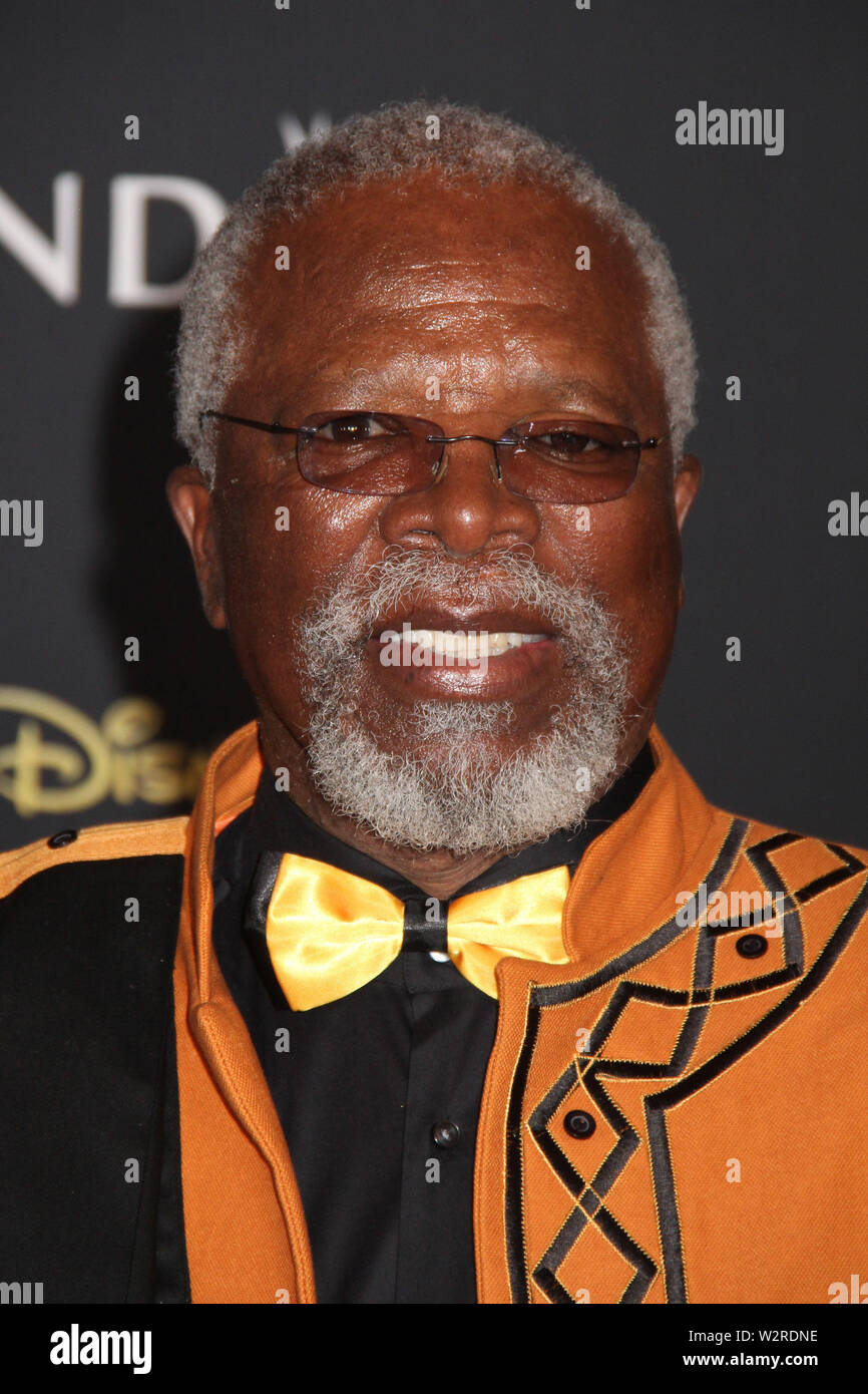 John Kani 07/09/2019 "The Lion King" Premiere held at the Dolby Theatre ...