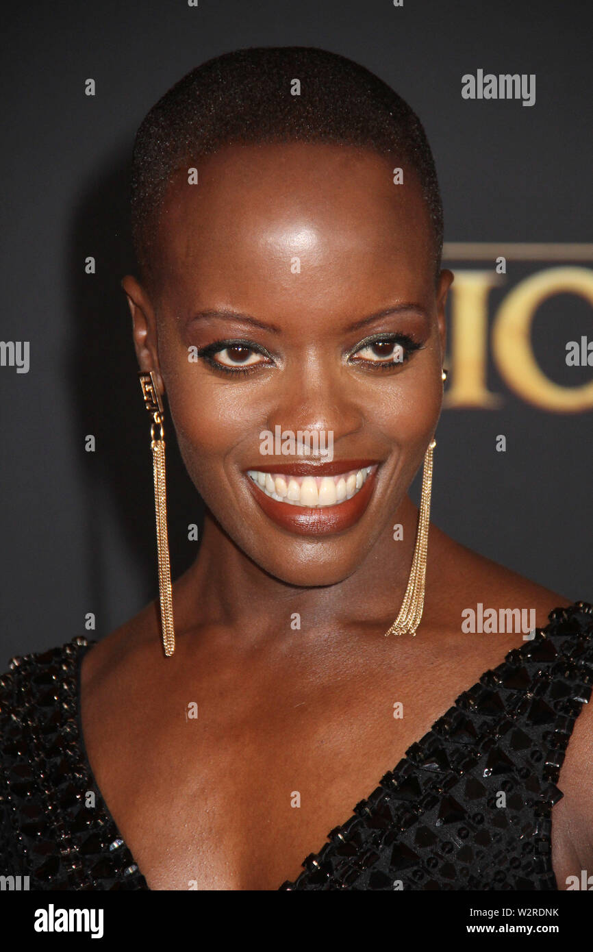 Florence Kasumba 07/09/2019 "The Lion King" Premiere held at the Dolby ...
