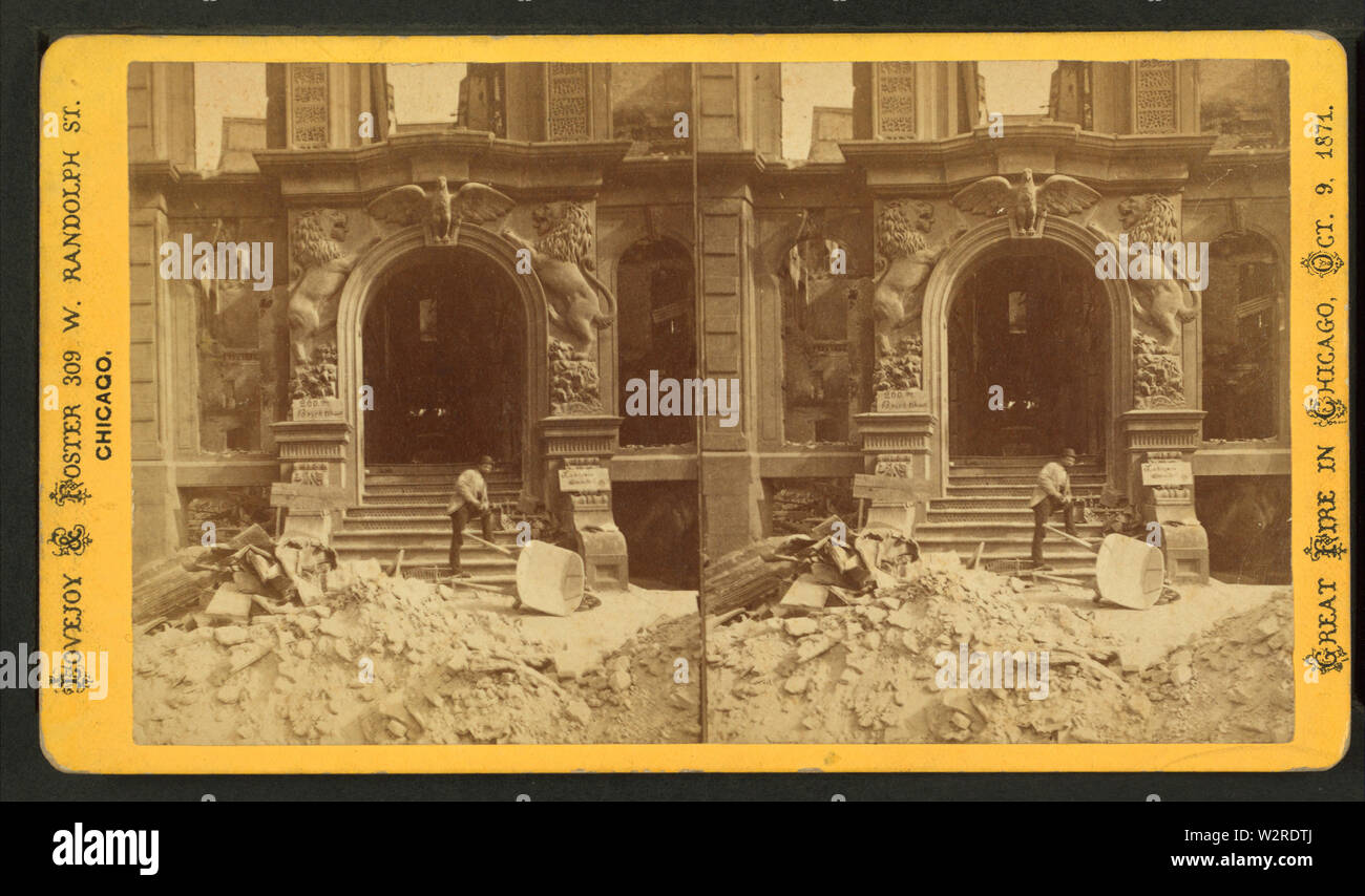 Building of the Republic Insurance Co, LaSalle Street, by Lovejoy ...