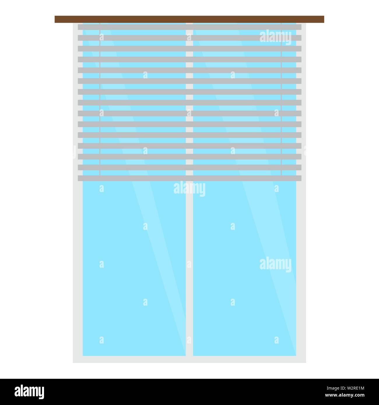 Isolated window image on a white background - Vector Stock Vector Image ...