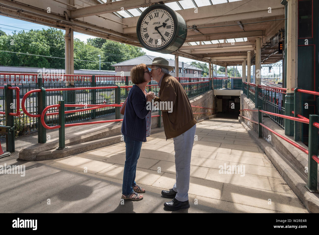 Carnforth Station Clock High Resolution Stock Photography and Images ...