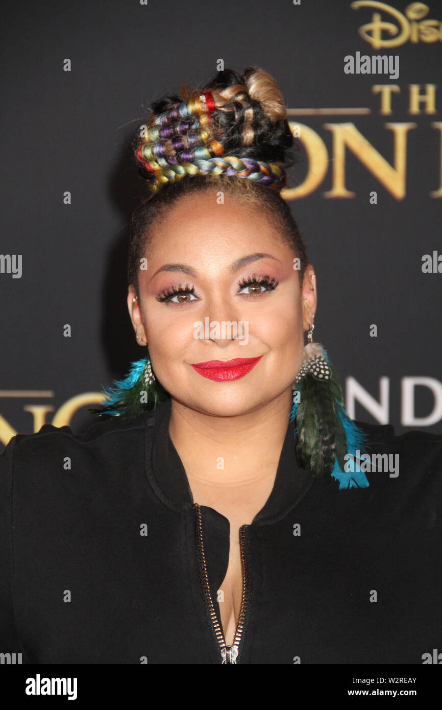 Raven-Symone 07/09/2019 "The Lion King" Premiere held at the Dolby ...