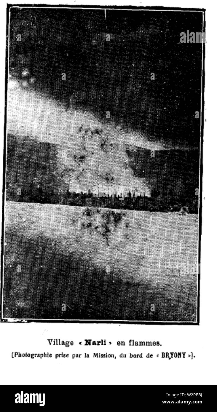 Village burning Black and White Stock Photos & Images - Alamy