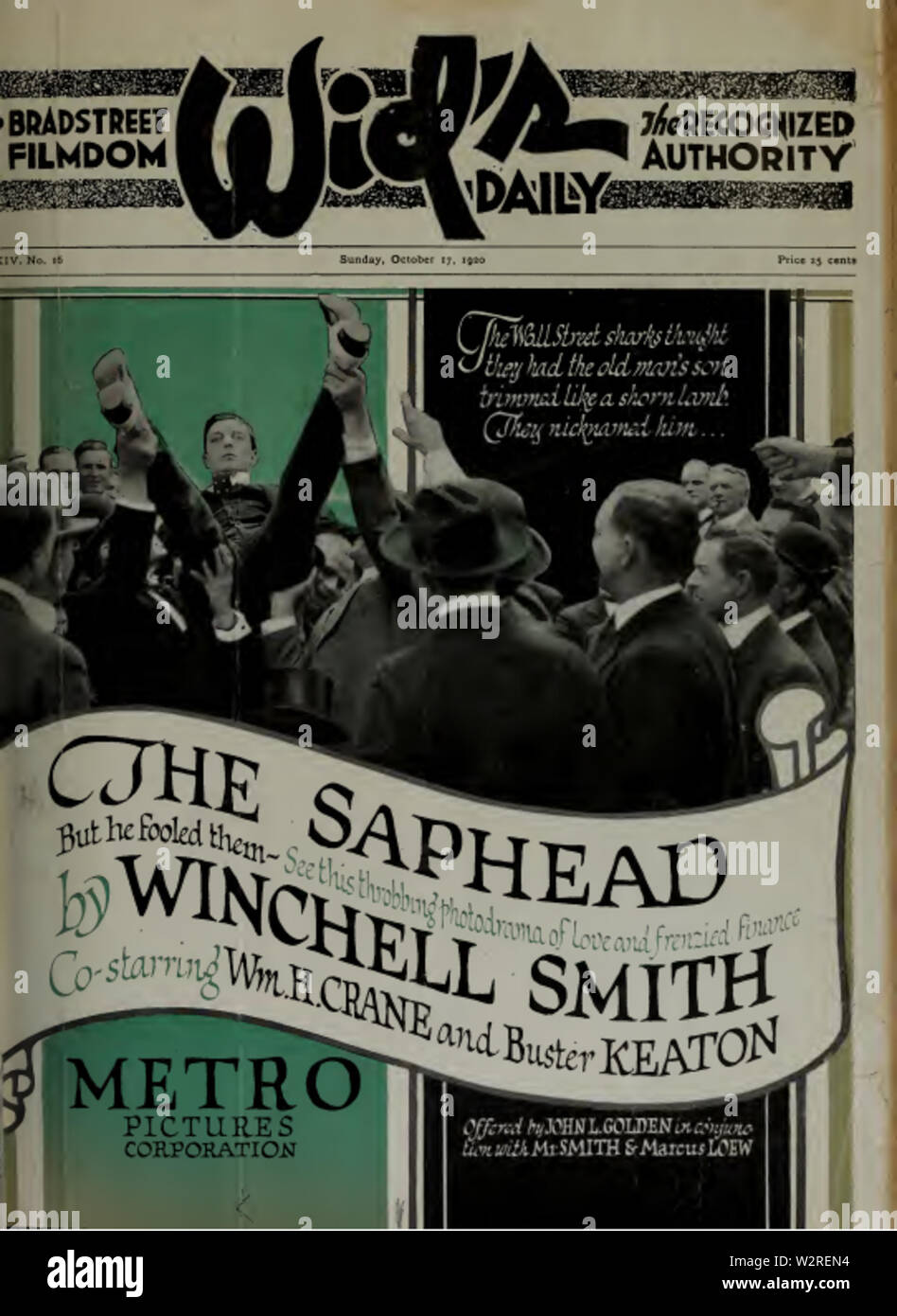 Saphead keaton hi-res stock photography and images - Alamy