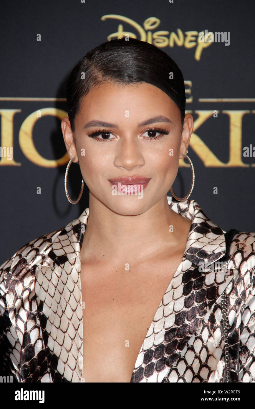 Denise Rodriguez 07/09/2019 "The Lion King" Premiere held at the Dolby ...