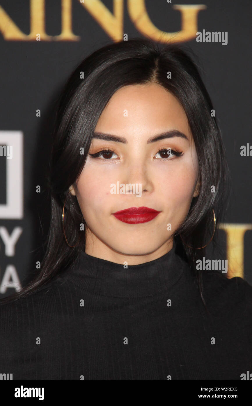 Anna Akana 07/09/2019 "The Lion King" Premiere held at the Dolby ...