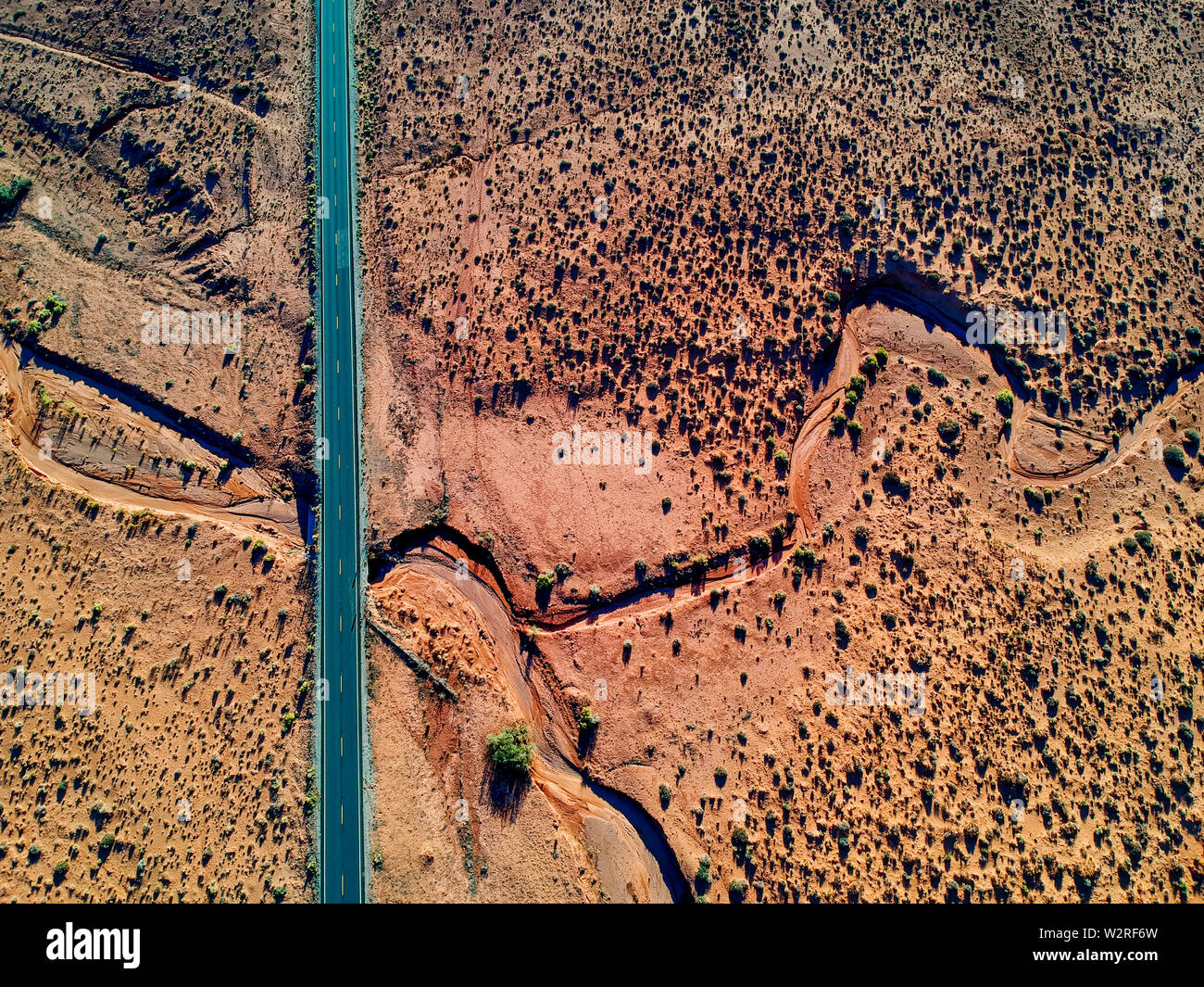 Aerial view of Monument Valley, Arizona, USA Stock Photo - Alamy