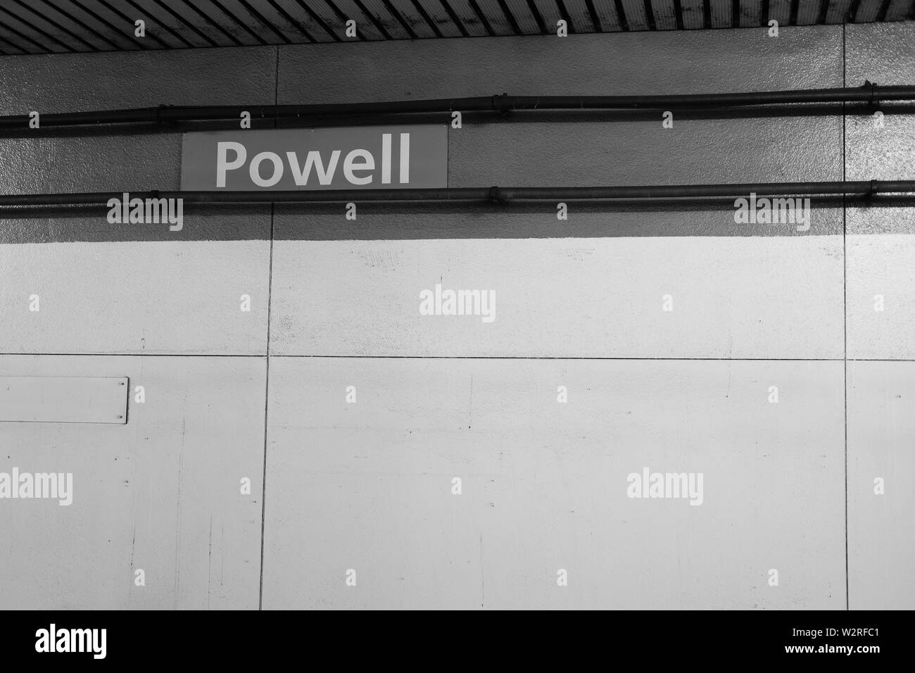 Powell Bart Station High Resolution Stock Photography and Images - Alamy