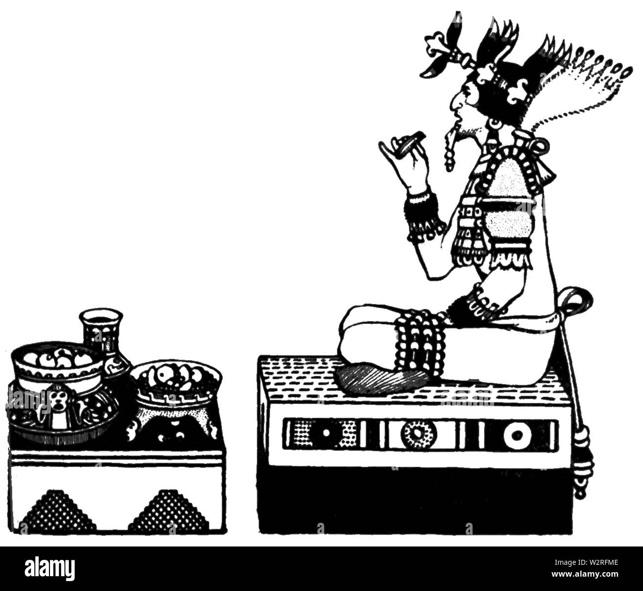 Emperor and court Cut Out Stock Images & Pictures - Alamy