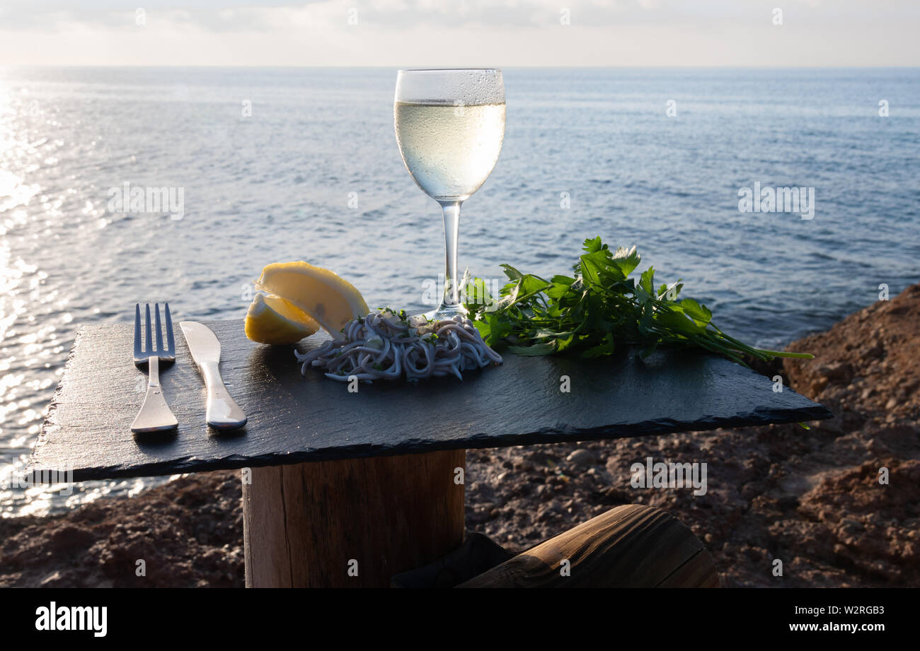 Glass eels dish hi-res stock photography and images - Alamy