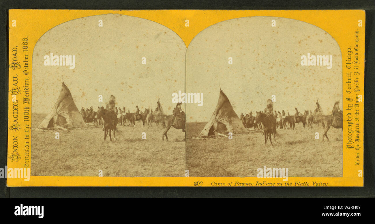 Pawnee indians hi-res stock photography and images - Alamy