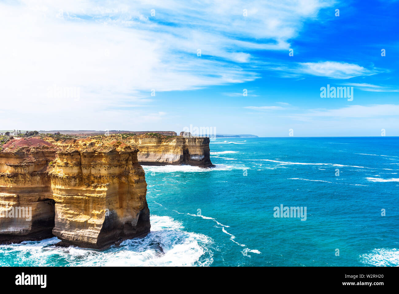 The Razorback rock in Port Campbell National Park, Victoria, Australia ...