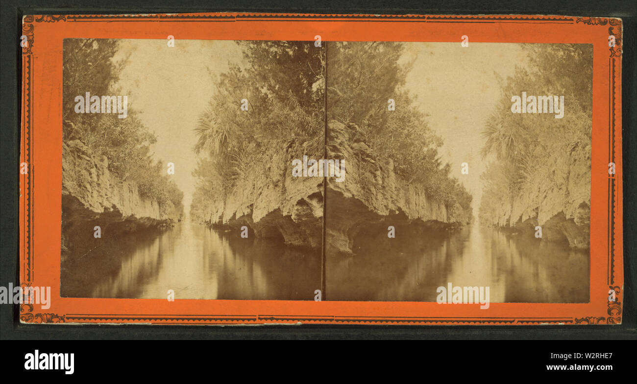 Canal in the South of Florida Connecting Indian River with Mosquito ...