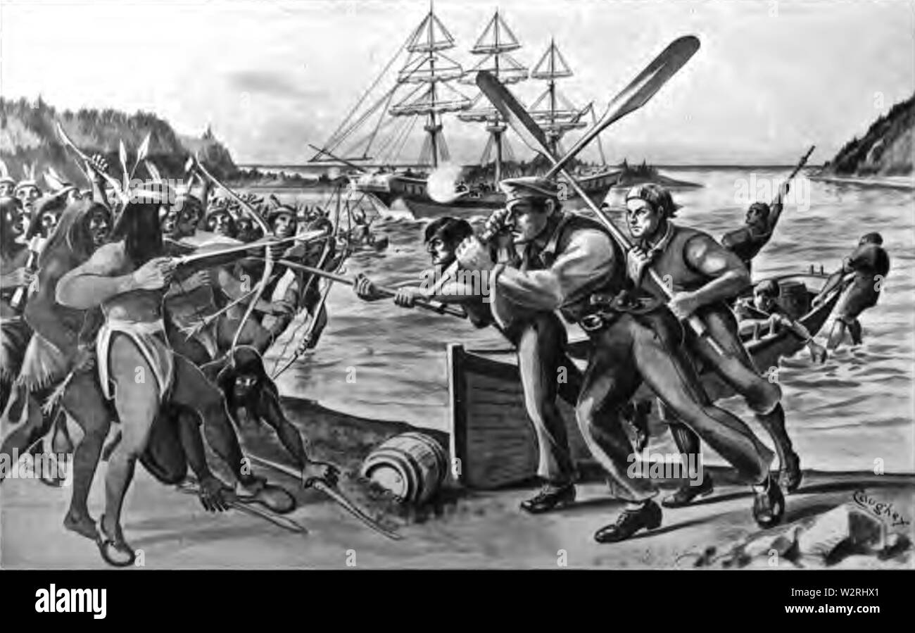 Capt Gray Tillamook fight Stock Photo - Alamy