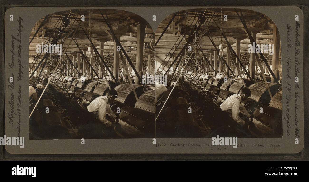 Carding cotton hi-res stock photography and images - Alamy