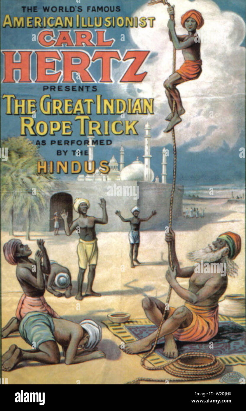 Indian rope trick hi-res stock photography and images - Alamy