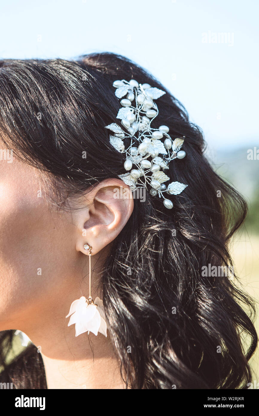 Female ear hi-res stock photography and images - Alamy