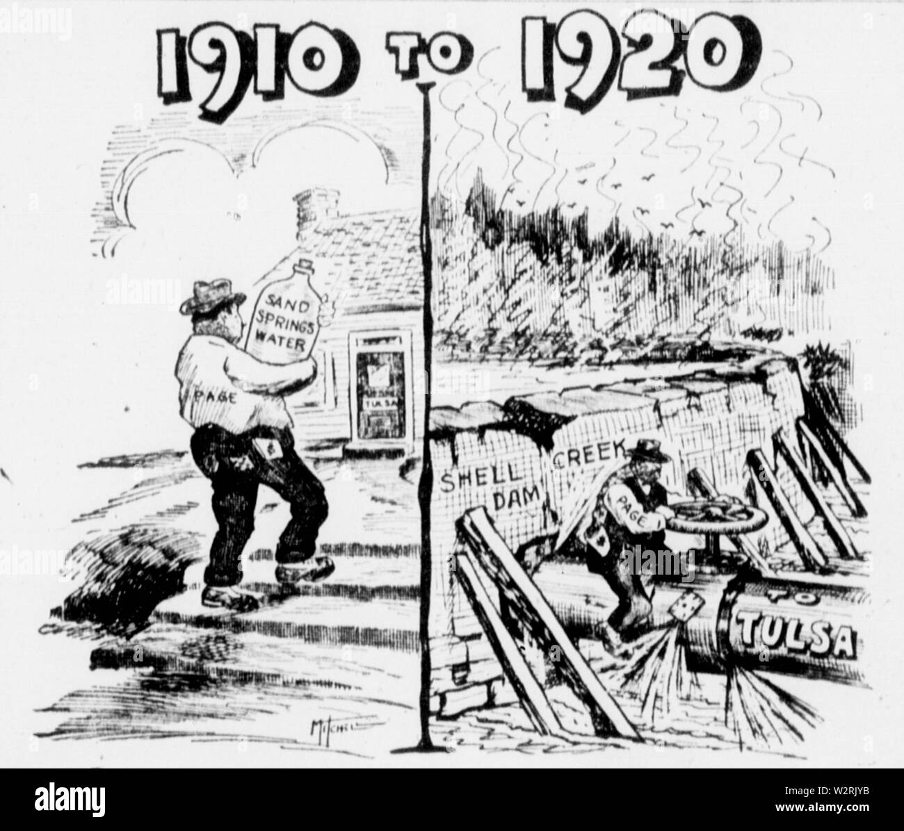 Water and newspaper Black and White Stock Photos & Images - Alamy
