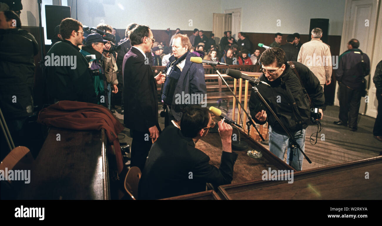 30th March 1993 During the Siege of Sarajevo: inside the packed ...