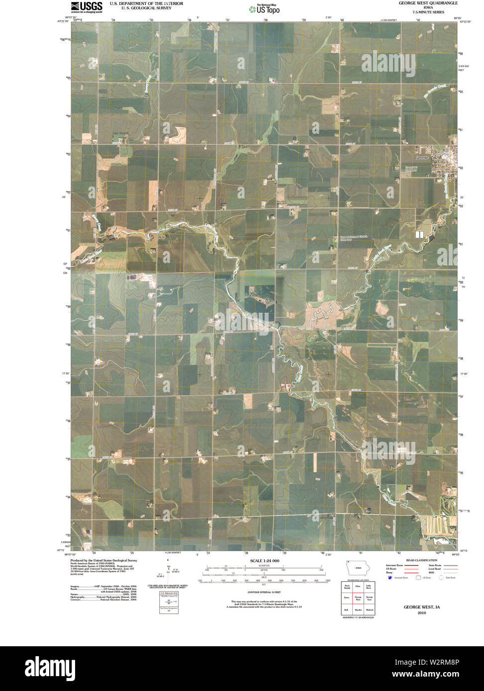 George west Cut Out Stock Images & Pictures - Alamy