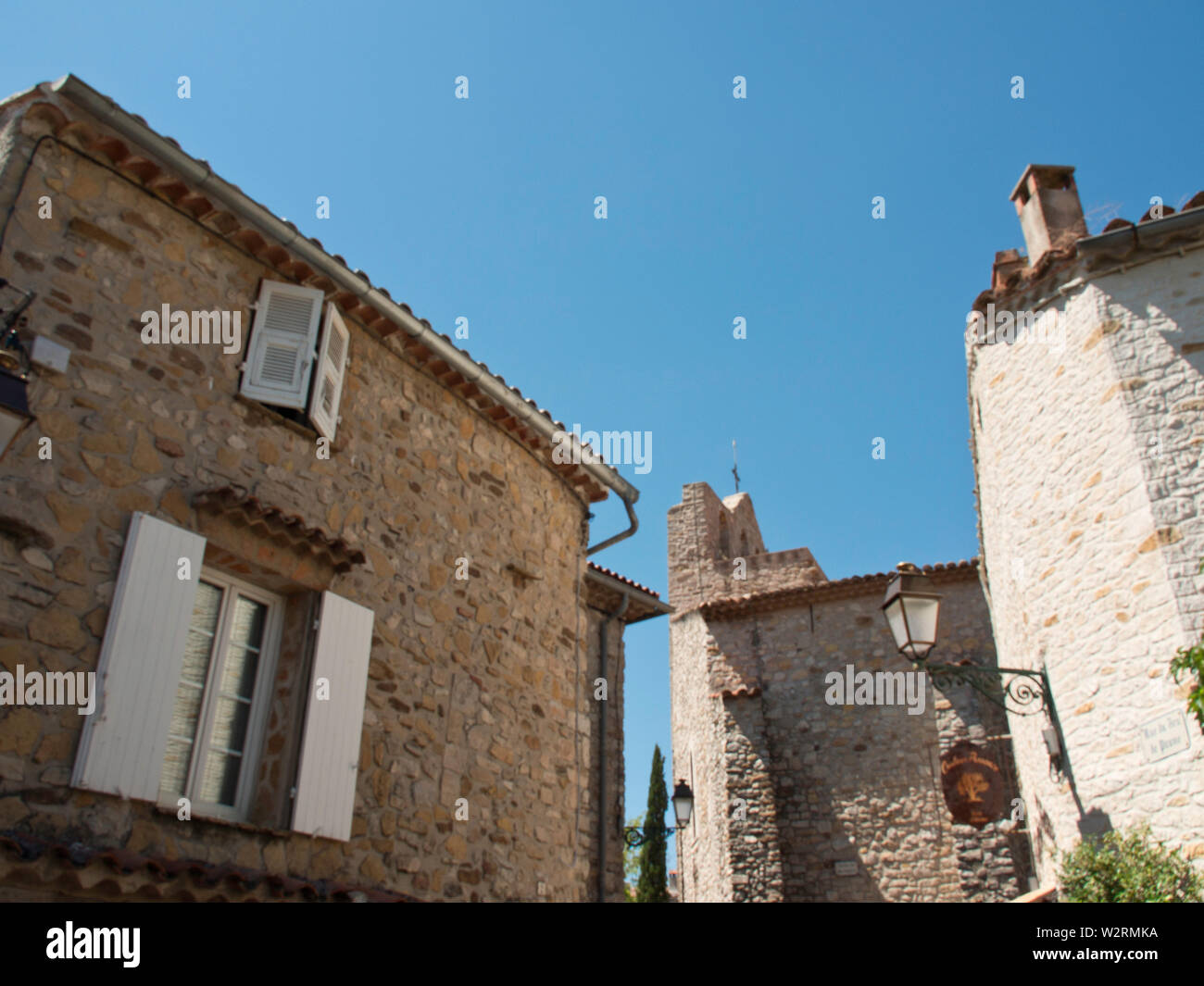 the village of le castellet Stock Photo - Alamy