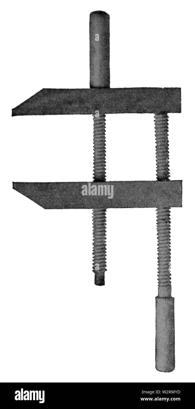 Hand screw Black and White Stock Photos & Images - Alamy