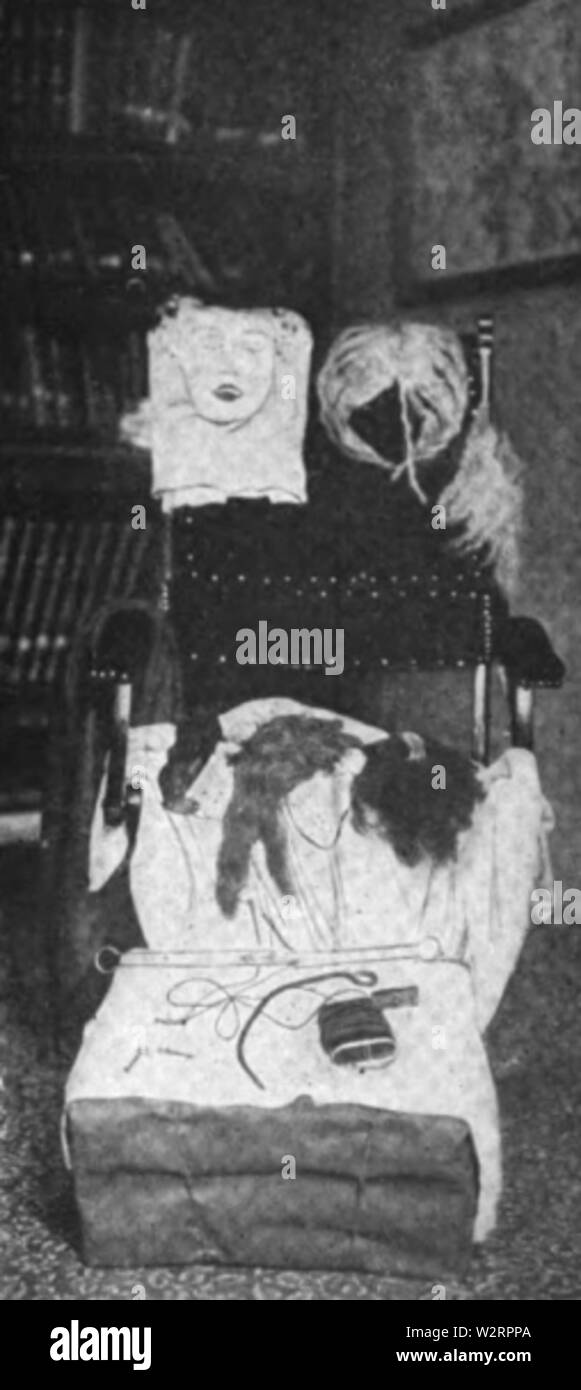Charles Eldred fraudulent medium equipment 2 Stock Photo - Alamy