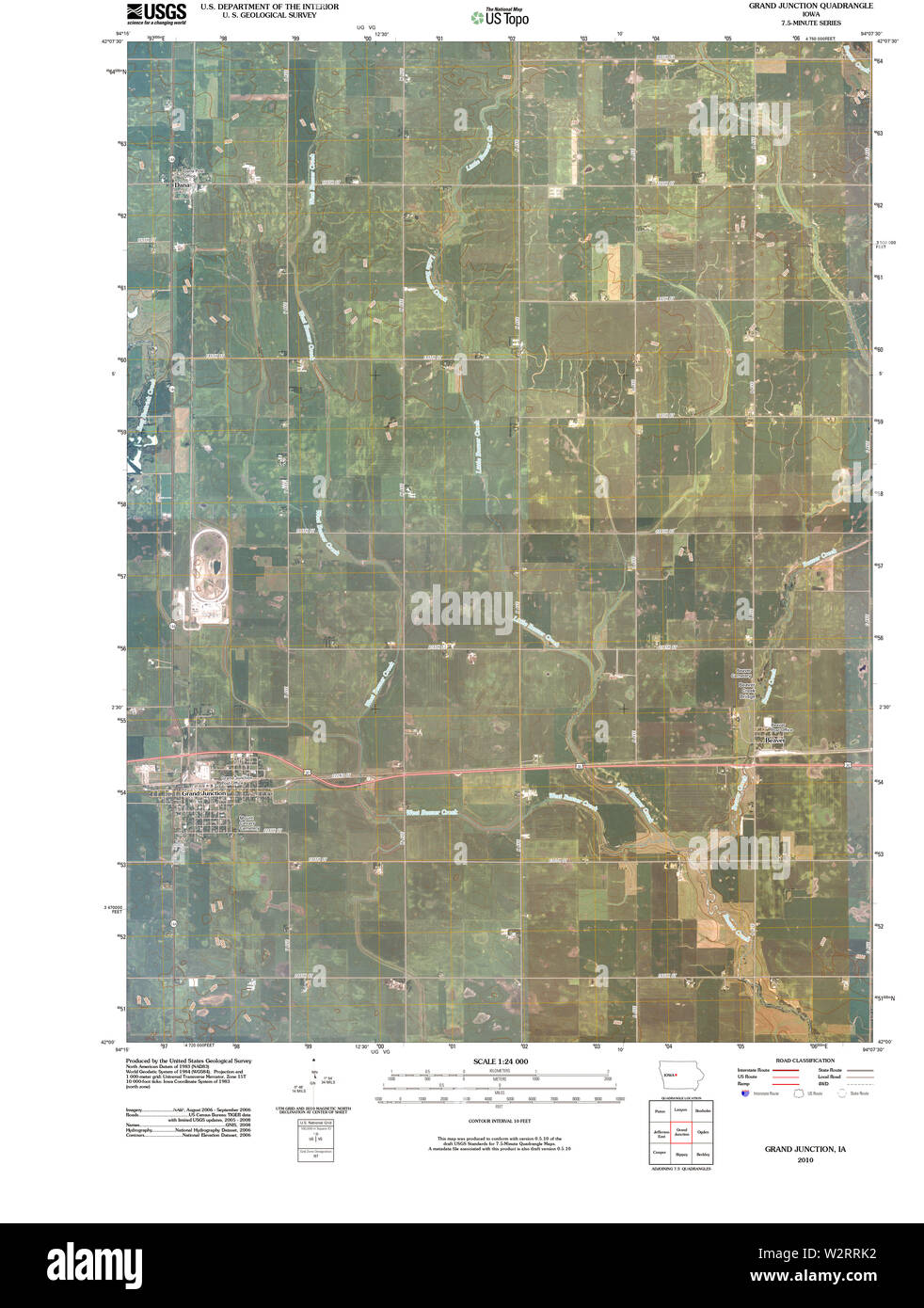 Iowa junction historical hi-res stock photography and images - Alamy