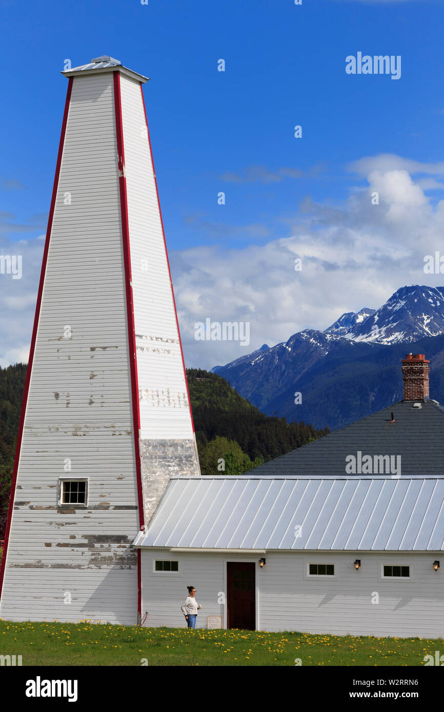Fire Hall, Fort Seward, Haines, Lynn Canal, Alaska, USA Stock Photo - Alamy