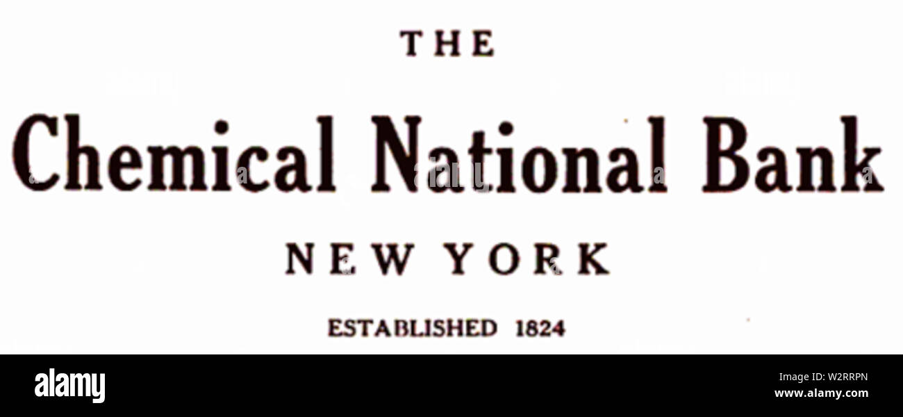 Chemical National Bank High Resolution Stock Photography and Images - Alamy