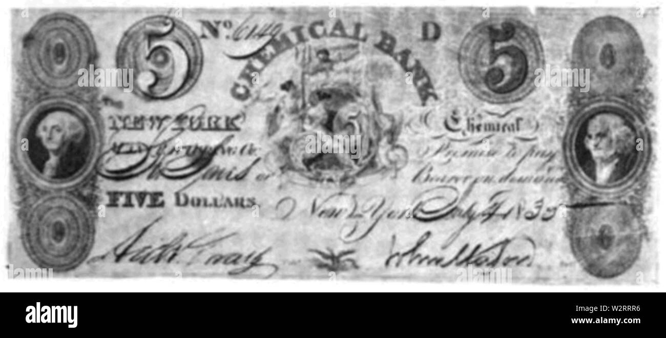 Bank note 1800s hi-res stock photography and images - Alamy