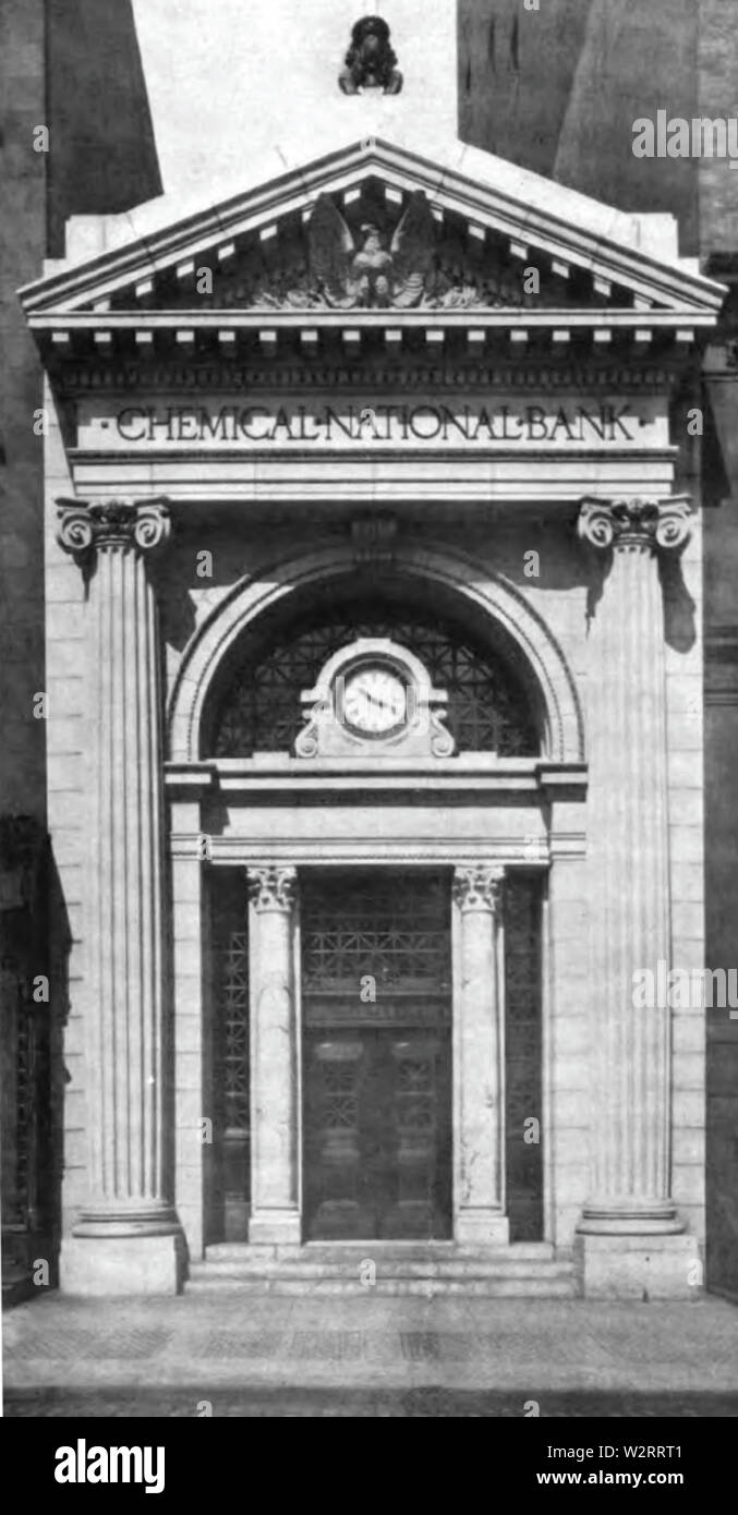 Chemical National Bank 270 Broadway Stock Photo - Alamy