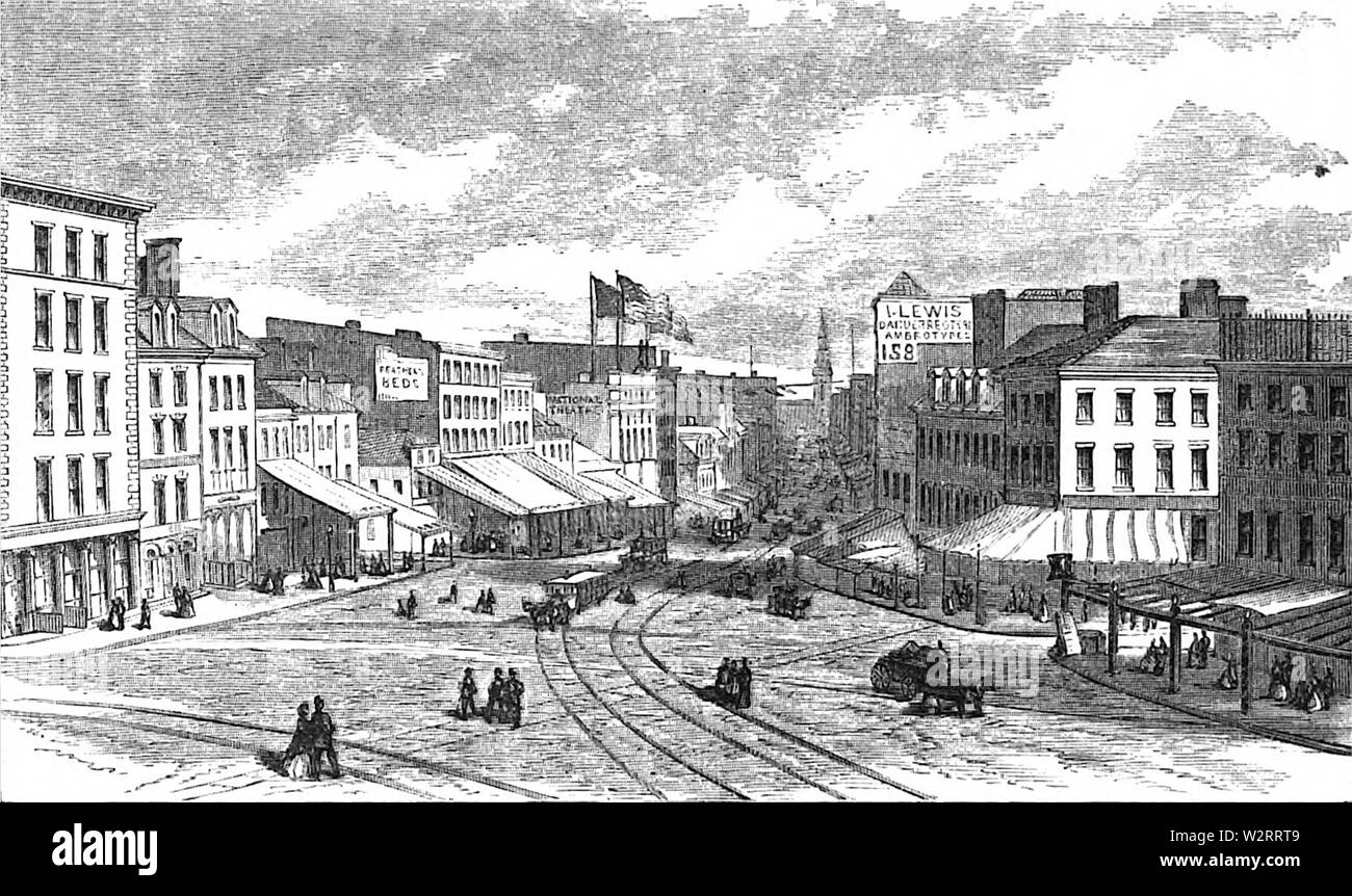 Chatham Square, New York City Stock Photo - Alamy