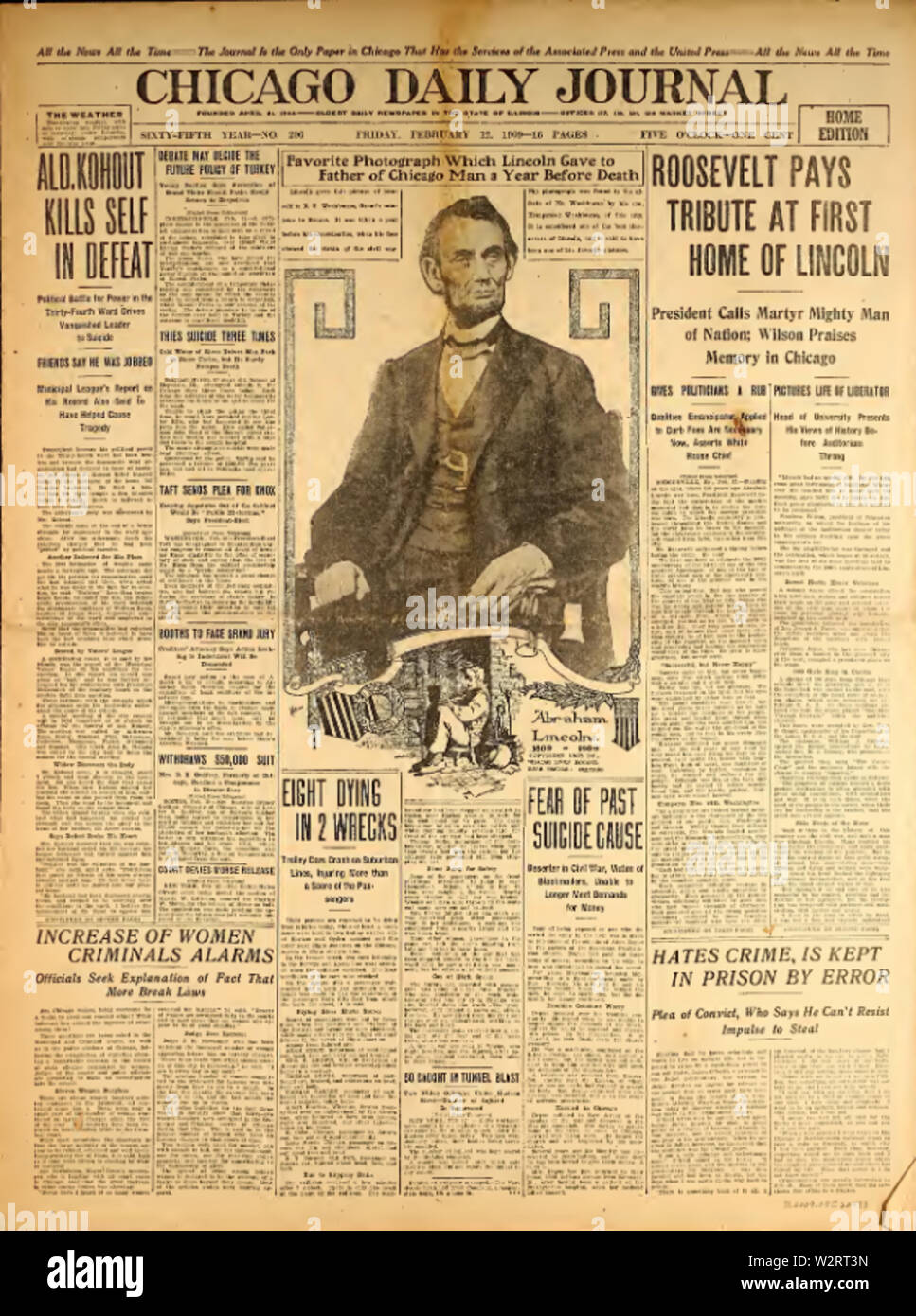 Chicago journal hi-res stock photography and images - Alamy