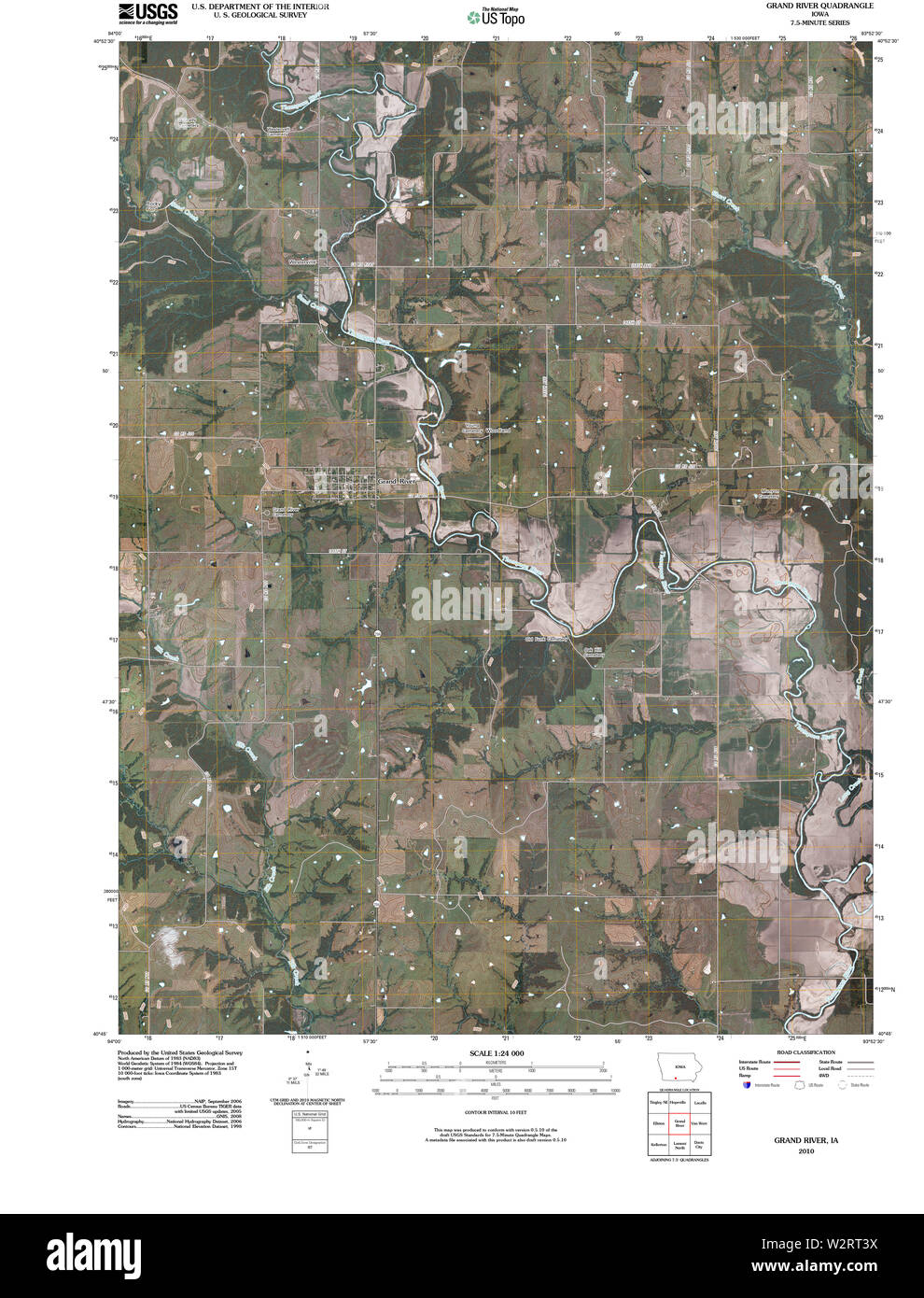 River of iowa Cut Out Stock Images & Pictures - Alamy