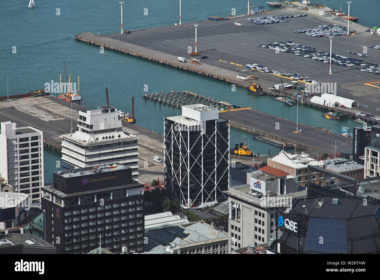 Auckland city of sails, New Zealand Stock Photo - Alamy